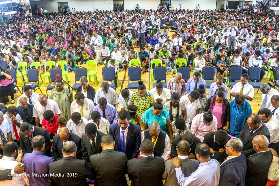 Morobe Mission launched Evangelism Initiative - Morobe Mission Headquarters