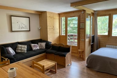 Pretty T2 With Balcony And View To The Slopes - Chantemerle