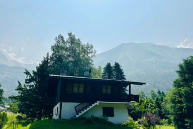 Magnificent Chalet With View On The Mont Blanc - Les Praz