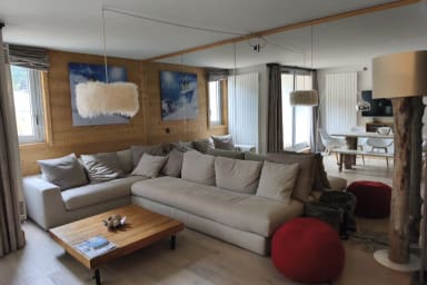 Renovated Apartment For 5 - With Balcony - Megève