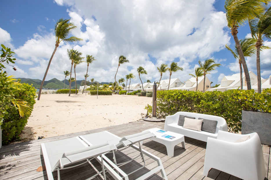Ski Beach à Saint-Martin dans Baie Nettle — Villa Prestige Antilles