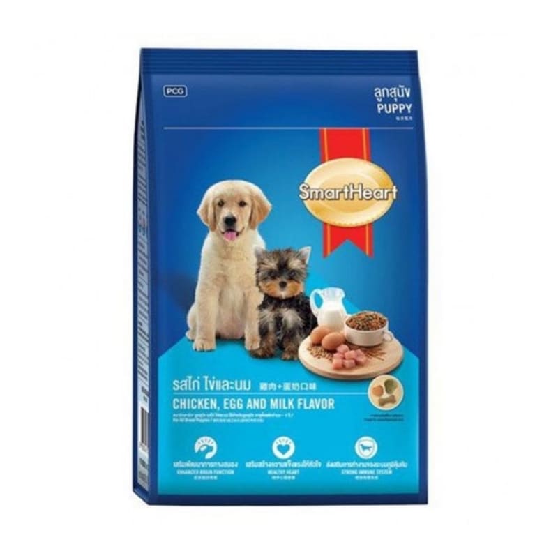 Smart Heart สมาร์ทฮาร์ท อาหารสุนัขโตรสไก่และตับ 1.5kg | PET 'N ME