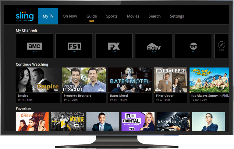 Disfruta de ver Sling desde tu hogar en México