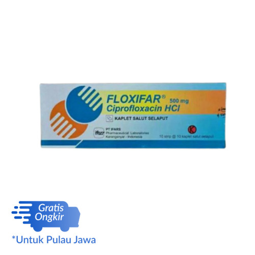 Floxifar 500 mg 10 Kaplet - Manfaat, Kandungan, Dosis, dan Efek Samping