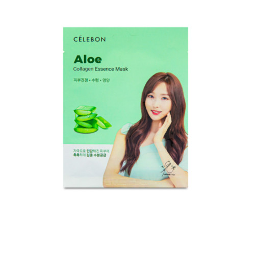Celebon Collagen Essence Mask Aloe 23 gr - Alodokter Shop