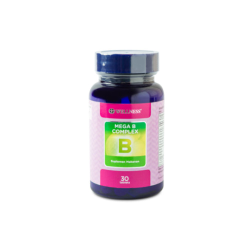Wellness Mega B Complex 30 Tablet - Manfaat, Kandungan, Dosis, dan Efek ...