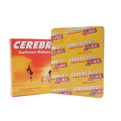 Cerebrovit X-Cel 10 Kapsul - Manfaat, Kandungan, Dosis, dan Efek Samping