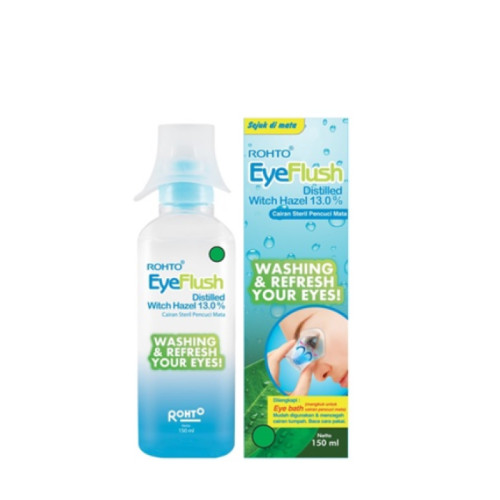 Rohto Eye Flush 150 ml - Manfaat, Cara Pakai, dan Efek Samping