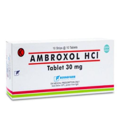 Ambroxol 30 mg 10 Tablet Bernofarm - Manfaat, Kandungan, Dosis, dan Efek Samping