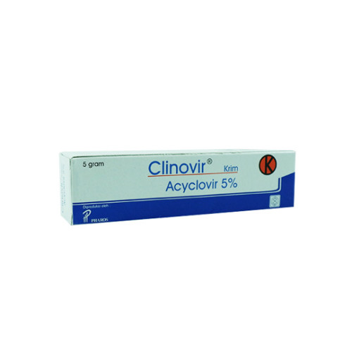 Clinovir Krim 5 gr - Manfaat, Cara Pakai, dan Efek Samping