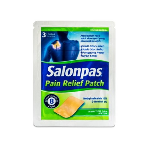Salonpas Pain Relief 3 Patch - Manfaat, Cara Pakai, dan Efek Samping