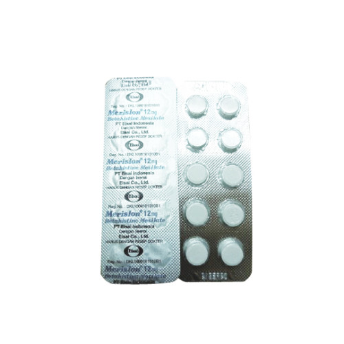 Merislon 12 mg 10 Tablet - Manfaat, Kandungan, Dosis, dan Efek Samping