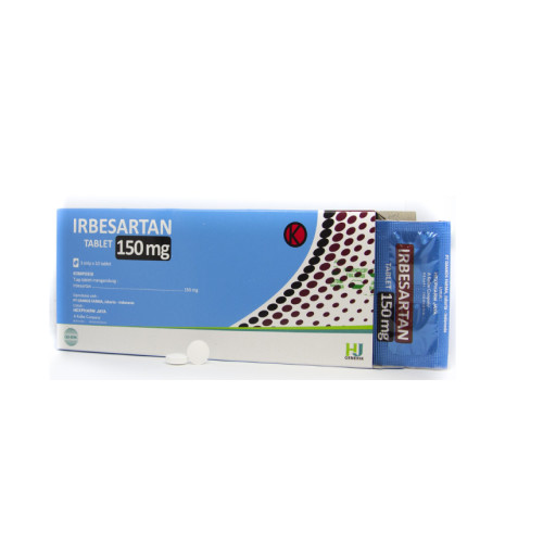 Irbesartan 150 Mg 10 Tablet Hexpharm - Alodokter Shop
