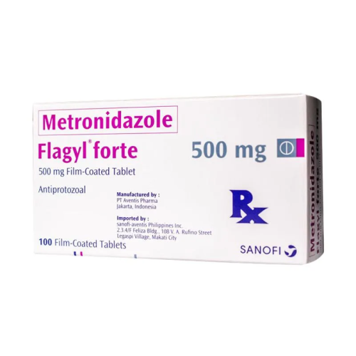 Flagyl Forte 500 mg 10 Tablet - Manfaat, Kandungan, Dosis, dan Efek Samping
