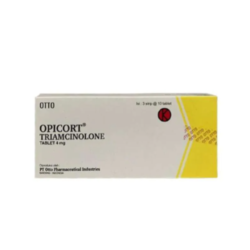 Opicort 4 Mg 10 Tablet - Alodokter Shop