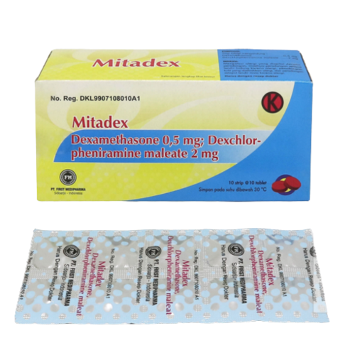 Mitadex 10 Tablet - Alodokter Shop