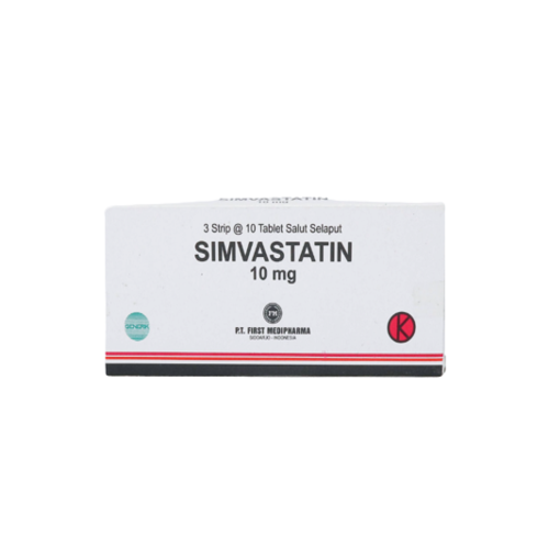 Simvastatin 10 Mg 10 Tablet FM - Alodokter Shop