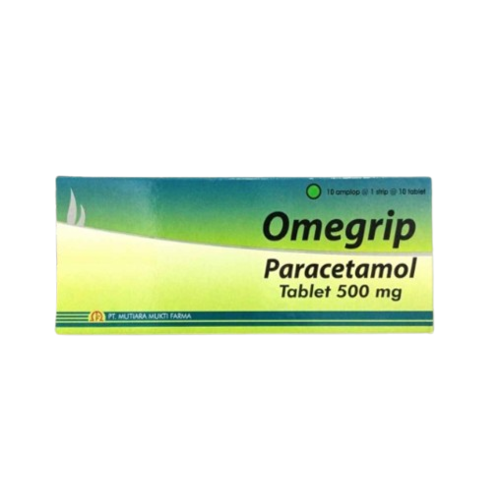 Omegrip 500 mg 1 Tablet - Manfaat, Kandungan, Dosis, dan Efek Samping