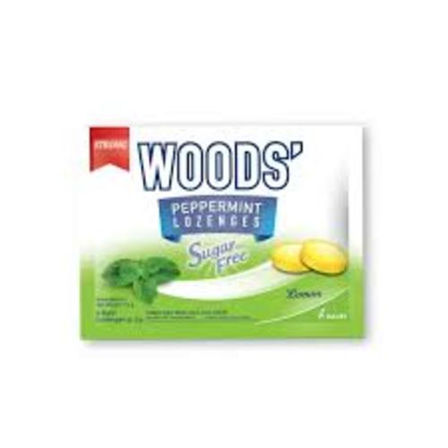 Woods Sugar Free Lemon isi 15 - Alodokter Shop