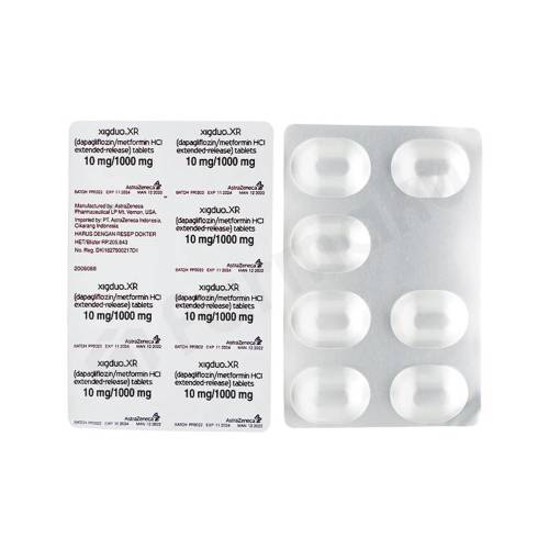 Xigduo XR 10/10000 mg 7 Tablet - Alodokter Shop