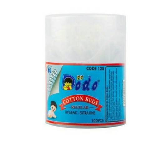 Dodo Cotton Buds Regular Pot Isi 100 - Alodokter Shop