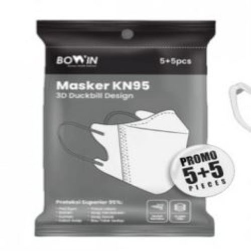 Masker KN95 3D Bowin 10 Piece - Manfaat, Cara Pakai, dan Efek Samping