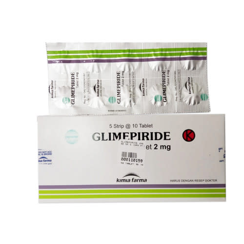 Glimepiride 1 mg 10 Tablet - Alodokter Shop