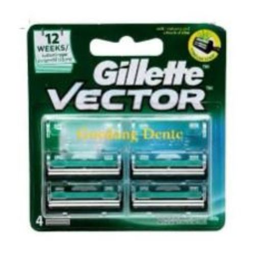 Gillette Vector Plus Refill 4 Piece - Alodokter Shop
