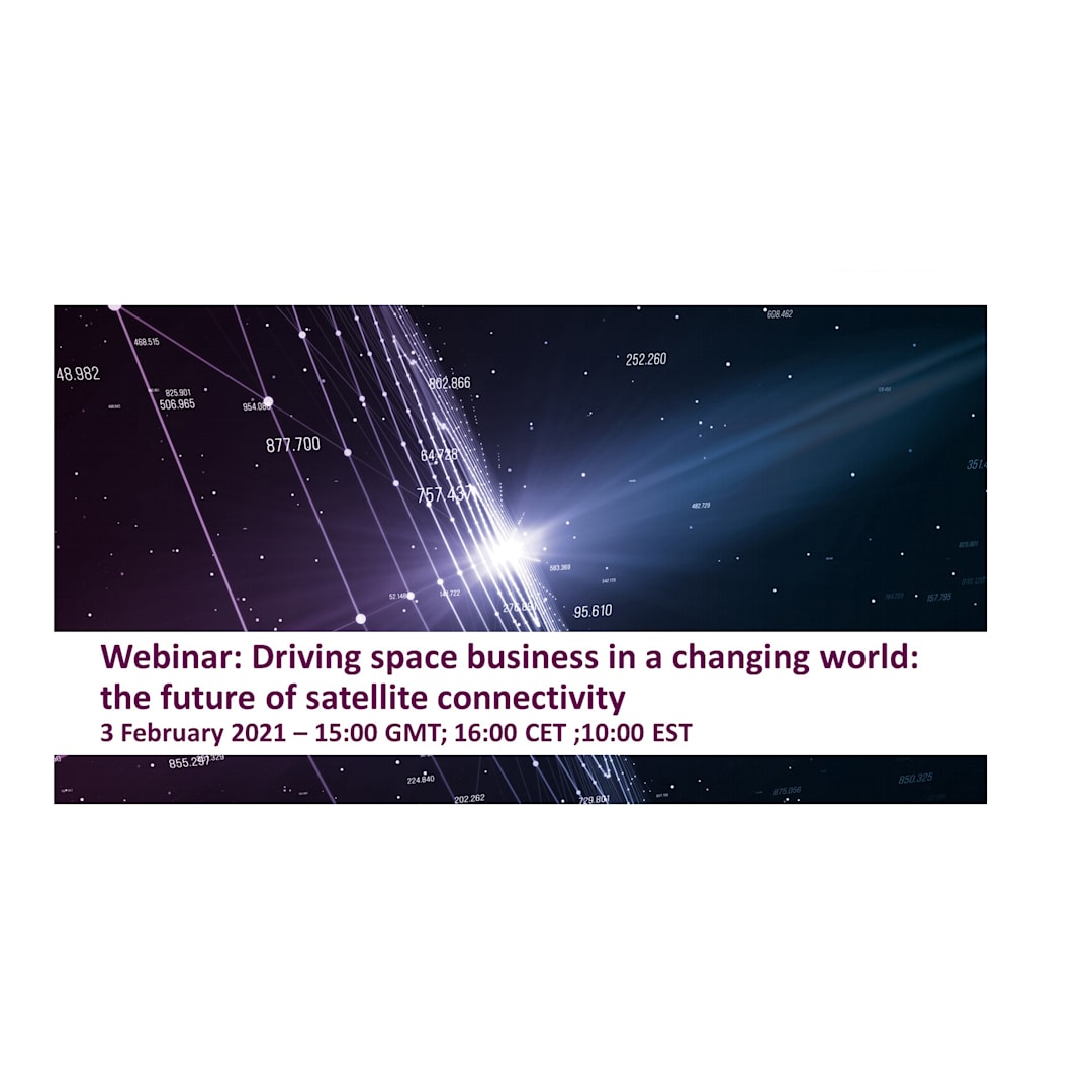 Webinar - Driving space business in a changing world | Fieldfisher