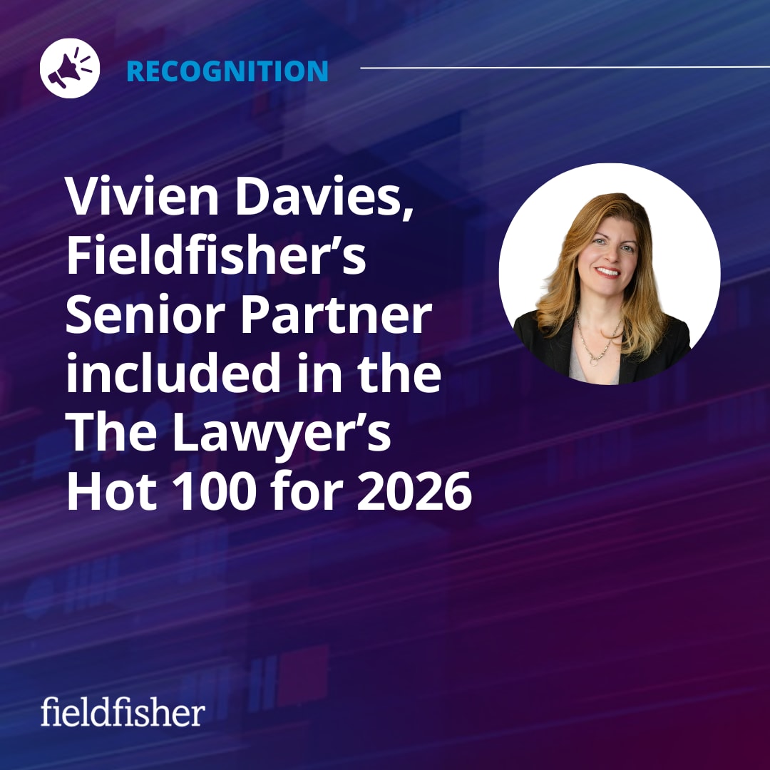 Vivien Davies named in The Lawyer Hot 100 2026