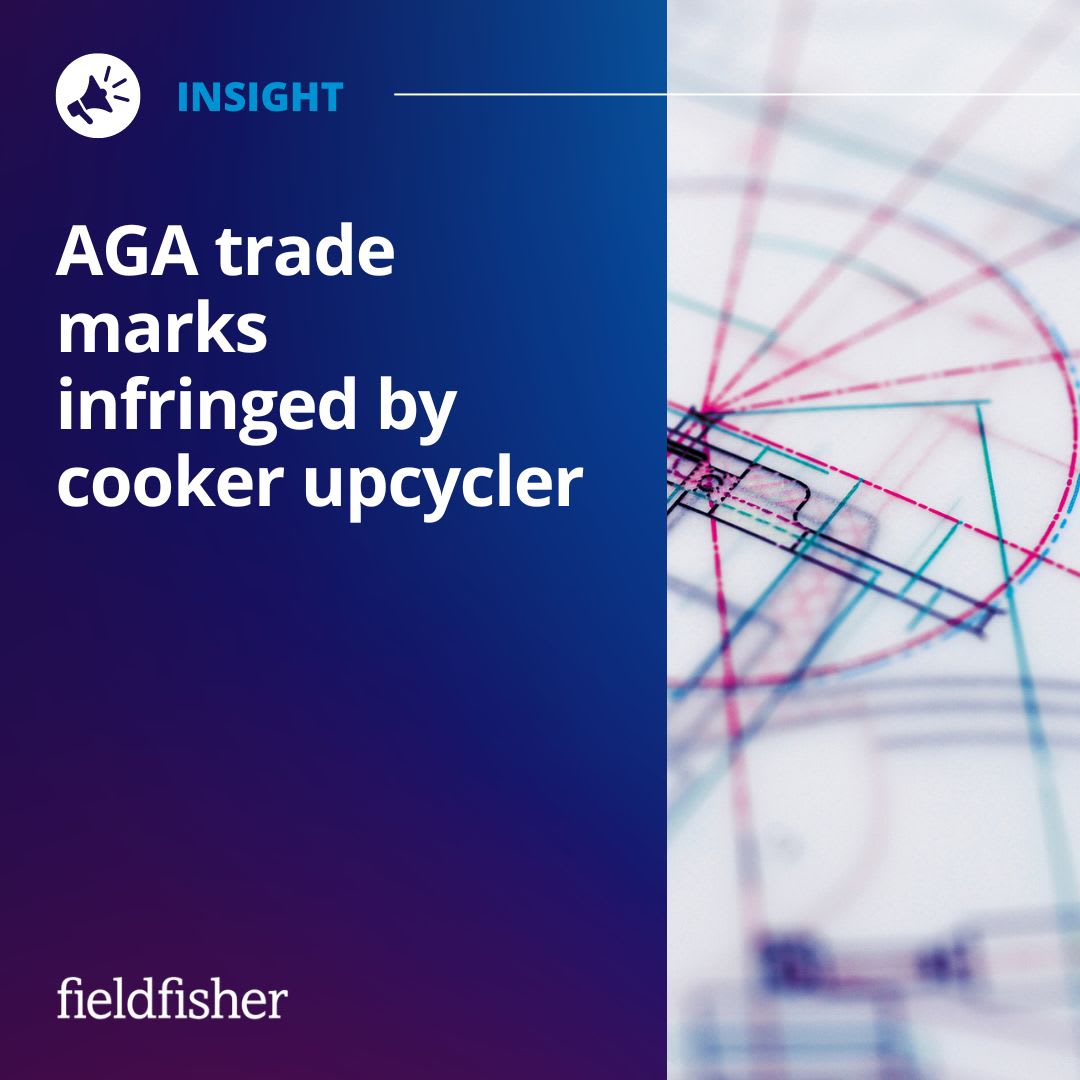 AGA trade marks infringed by cooker upcycler | Fieldfisher
