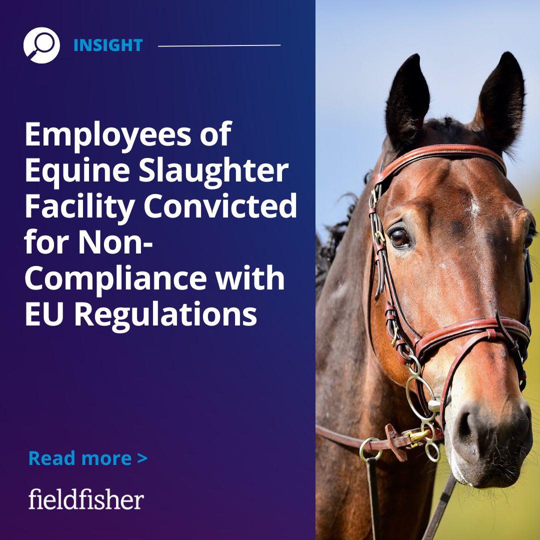 Employees of Equine Slaughter Facility Convicted for Non-Compliance ...
