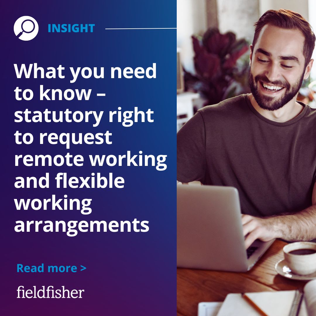 What you need to know – statutory right to request remote working and ...