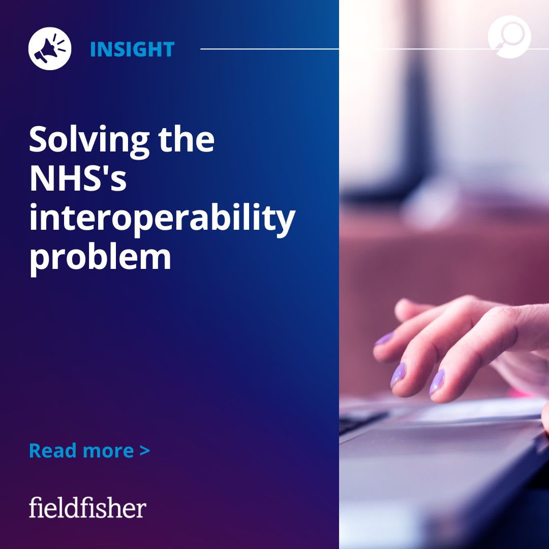 Solving the NHS's interoperability problem