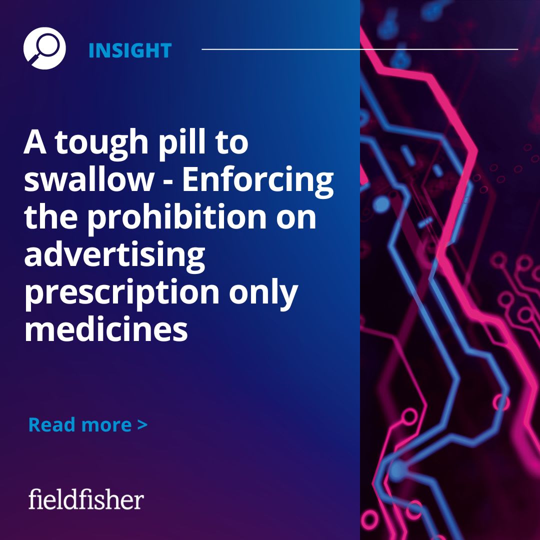 A tough pill to swallow - Enforcing the prohibition on advertising ...