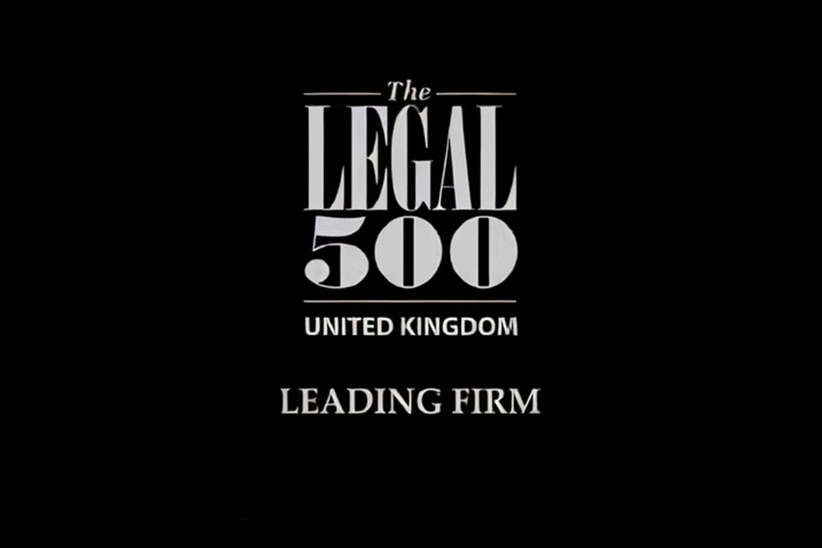 Manchester Medical Negligence team ranked Legal 500 Tier 2