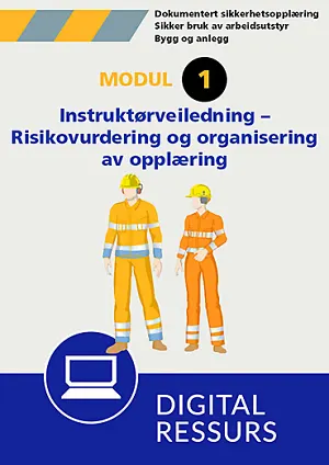Sikker bruk av arbeidsutstyr Modul 1, powerpoint | Fagbokforlaget