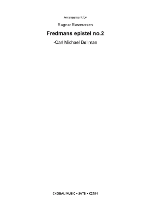 Fredmans epistel no. 2 - SATB