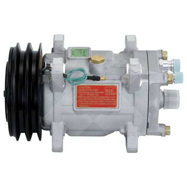 COMPRESSOR, UNICLA, UP170 4575, 24V, 2A, 132MM, REAR O-RING, R134A
