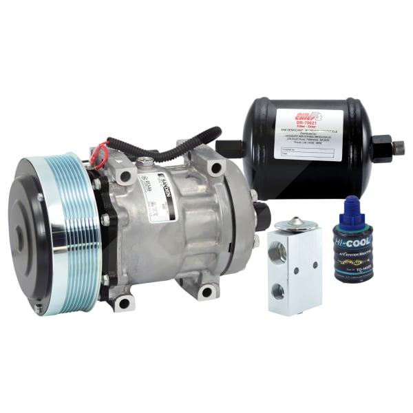 COMPRESSOR KIT, CASE TRACTOR, MAGNUM 215-380, QUATRAC 370-620, STX375 ...