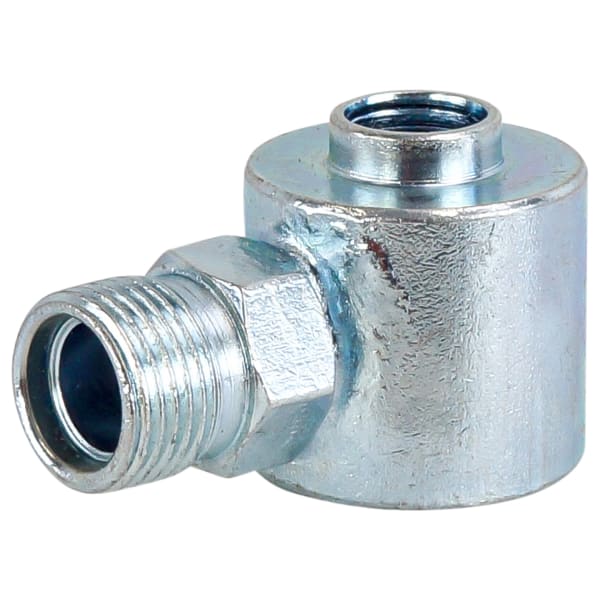 FITTING, COMPRESSOR, GM PAD TO #8 MIO, SWIVEL BLOCK ADAPTOR, CATERPILLAR