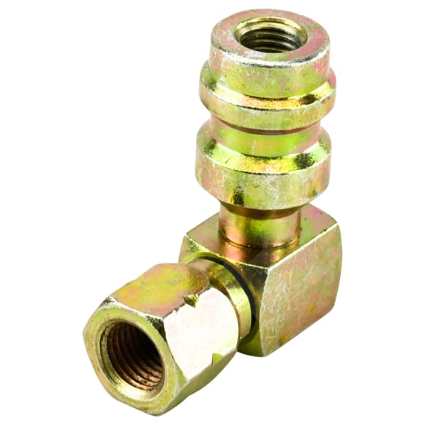 RETROFIT ADAPTOR, HIGH SIDE, R134A, 3/16 INCH FEM FLARE, 90 DEG (PACK)