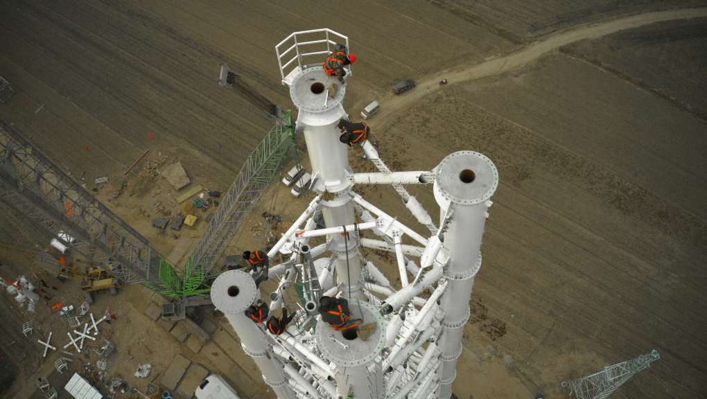 Prestressed Concrete Filled Steel Tubular (CFST) lattice tower - The ...