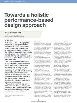 Towards a holistic performance-based design approach - The Institution ...
