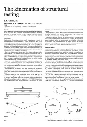 The Kinematics of Structural Testing - The Institution of Structural ...