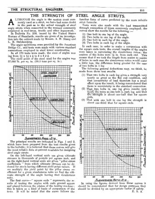 The Strength of Steel Angle Struts - The Institution of Structural ...