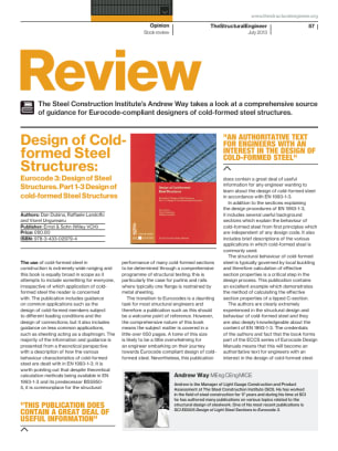 Book review: Design of Cold-formed Steel Structures - The Institution ...