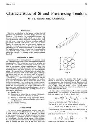 Characteristics of Strand Prestressing Tendons - The Institution of ...