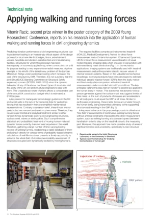 Applying walking and running forces - The Institution of Structural ...
