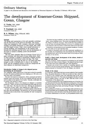 The Development of Kvaerner-Govan Shipyard, Govan, Glasgow - The ...